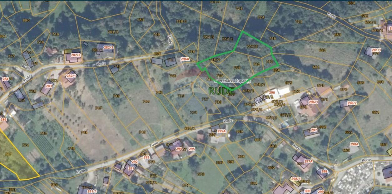 Samobor, Rude, poljoprivredno zemljište 2101 m2