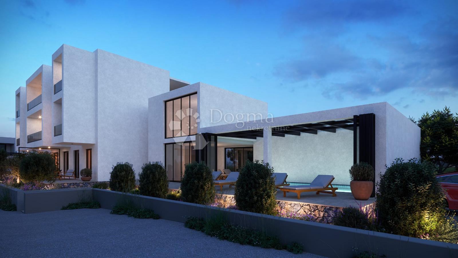 ŠIBENIK - BILICE - luksuzni stan S2 u zgradi s bazenom, spa i fitness ...