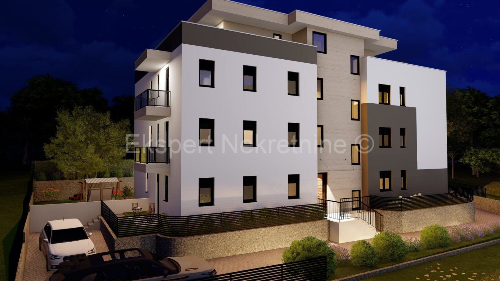 Split,Dragovode,dvosobni penthaus 76m2,pogled,novogradnja u izgradnji ...