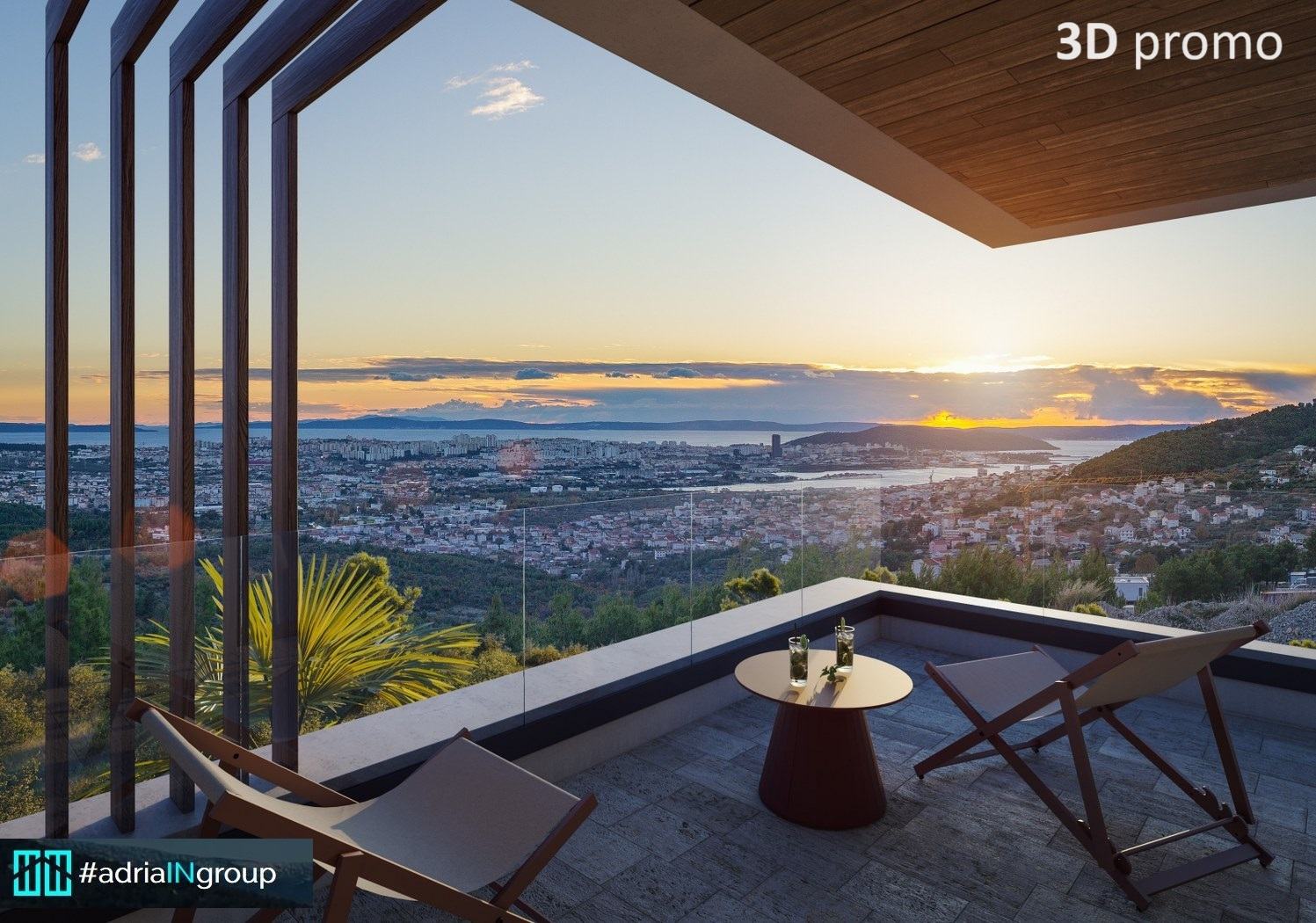 Split (KLIS) projekt // VILLA S SPEKTAKULARNIM POGLEDOM / čitaj opis