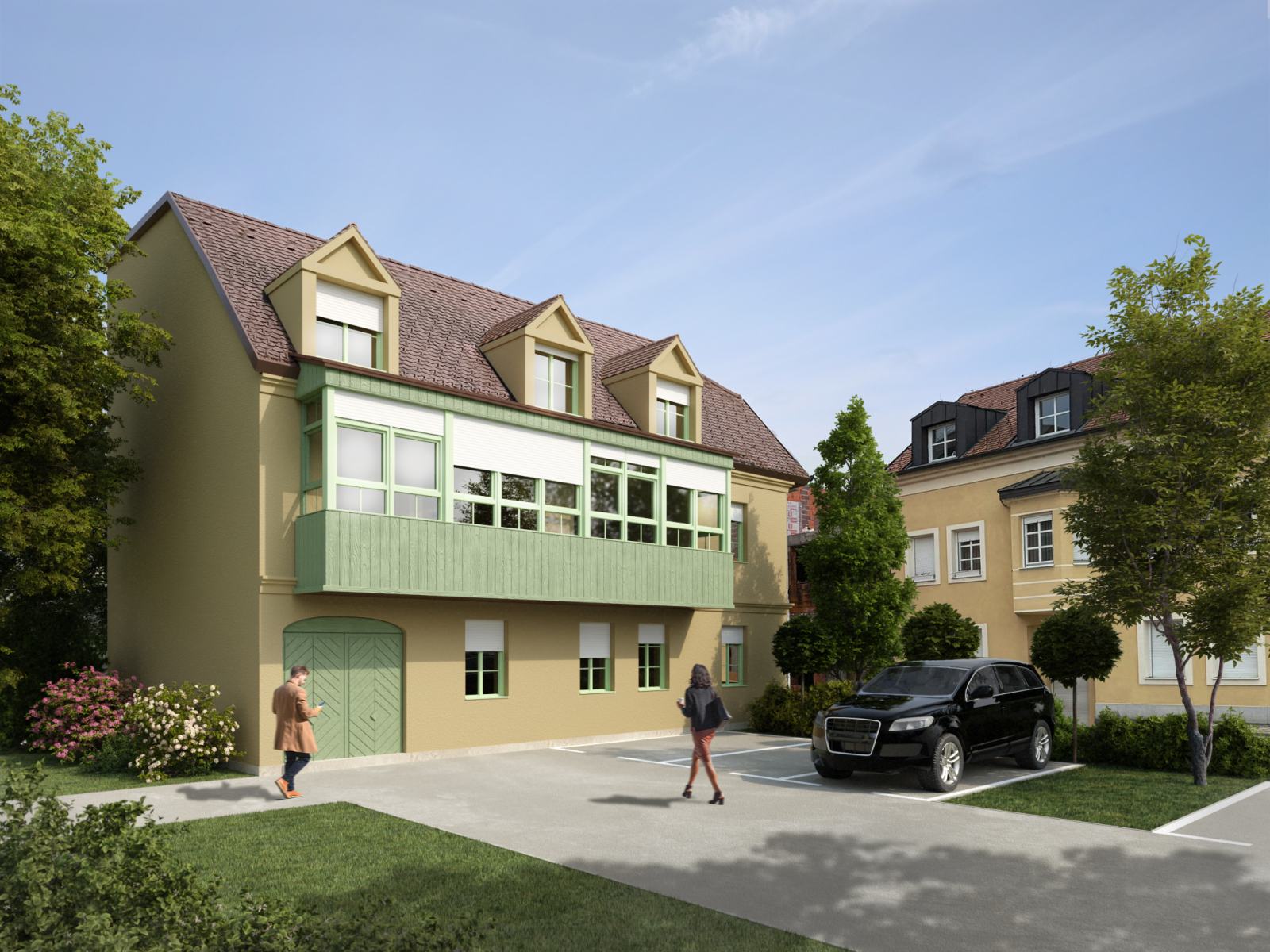 Stambeno poslovna zgrada gradska jezgra Karlovac, Rohbau (prodaja)