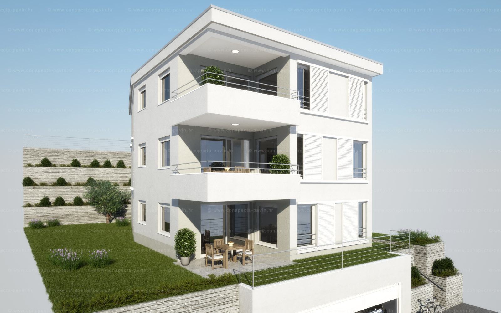 Rijeka: Kantrida - moderan stan 102 m2 novogradnja (prodaja)