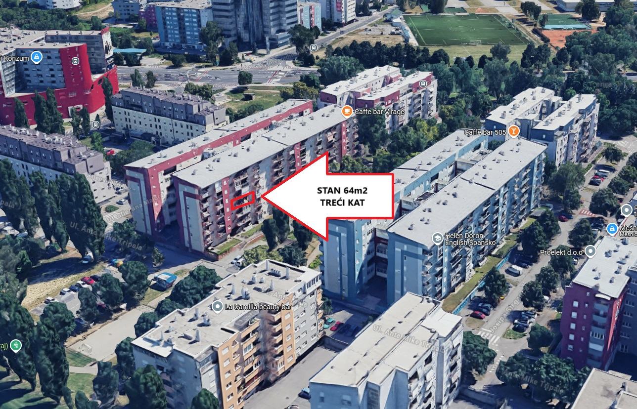 Stan Špansko-Oranice 64m2 (prodaja)