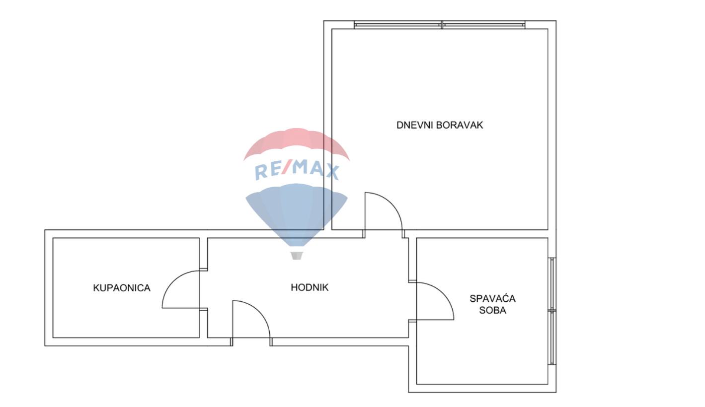 Stan: Zagreb (Gajnice), 34.00 m2 (prodaja)