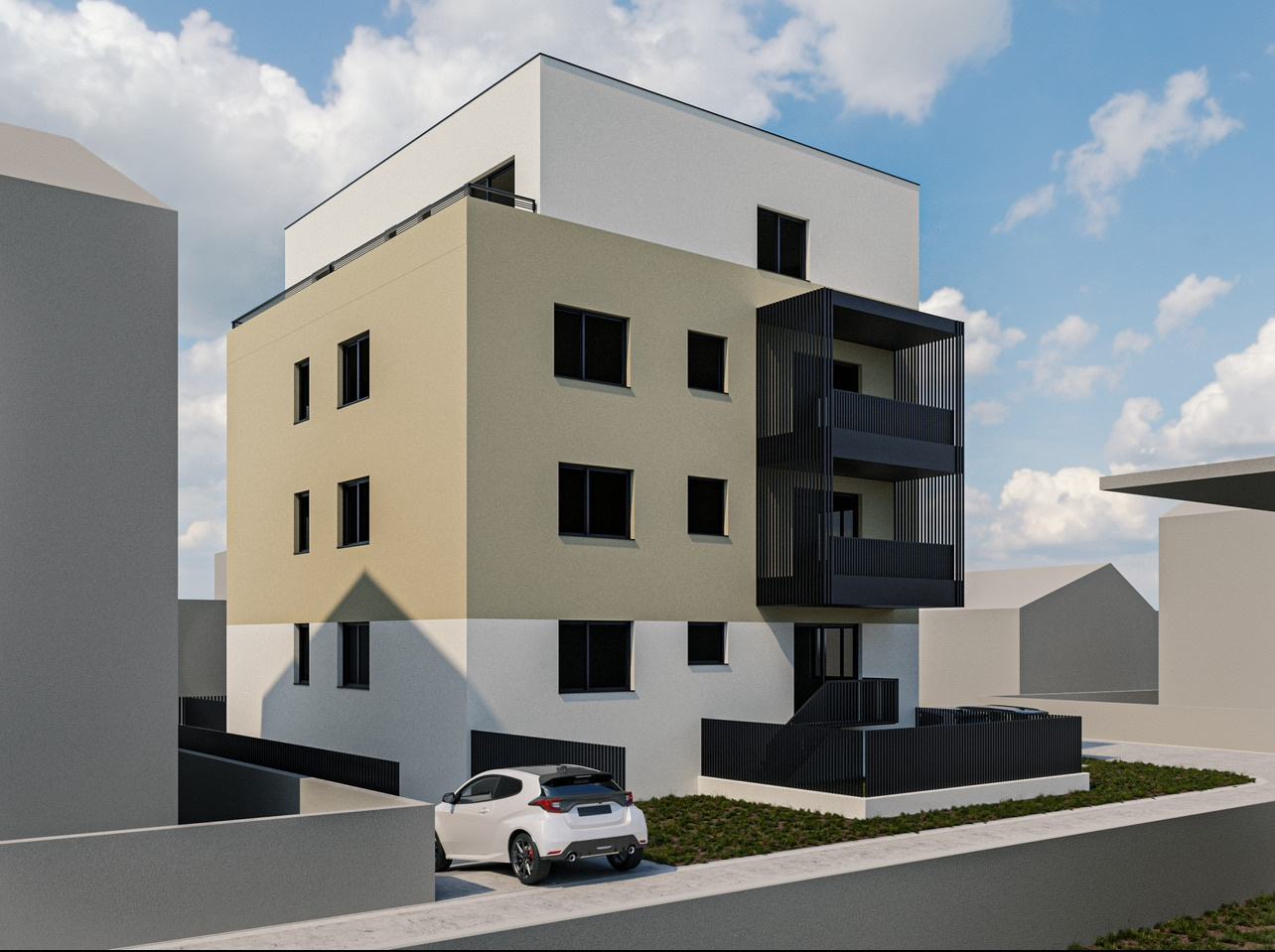 STENJEVEC, TROSOBAN STAN , 3800m2 (prodaja)