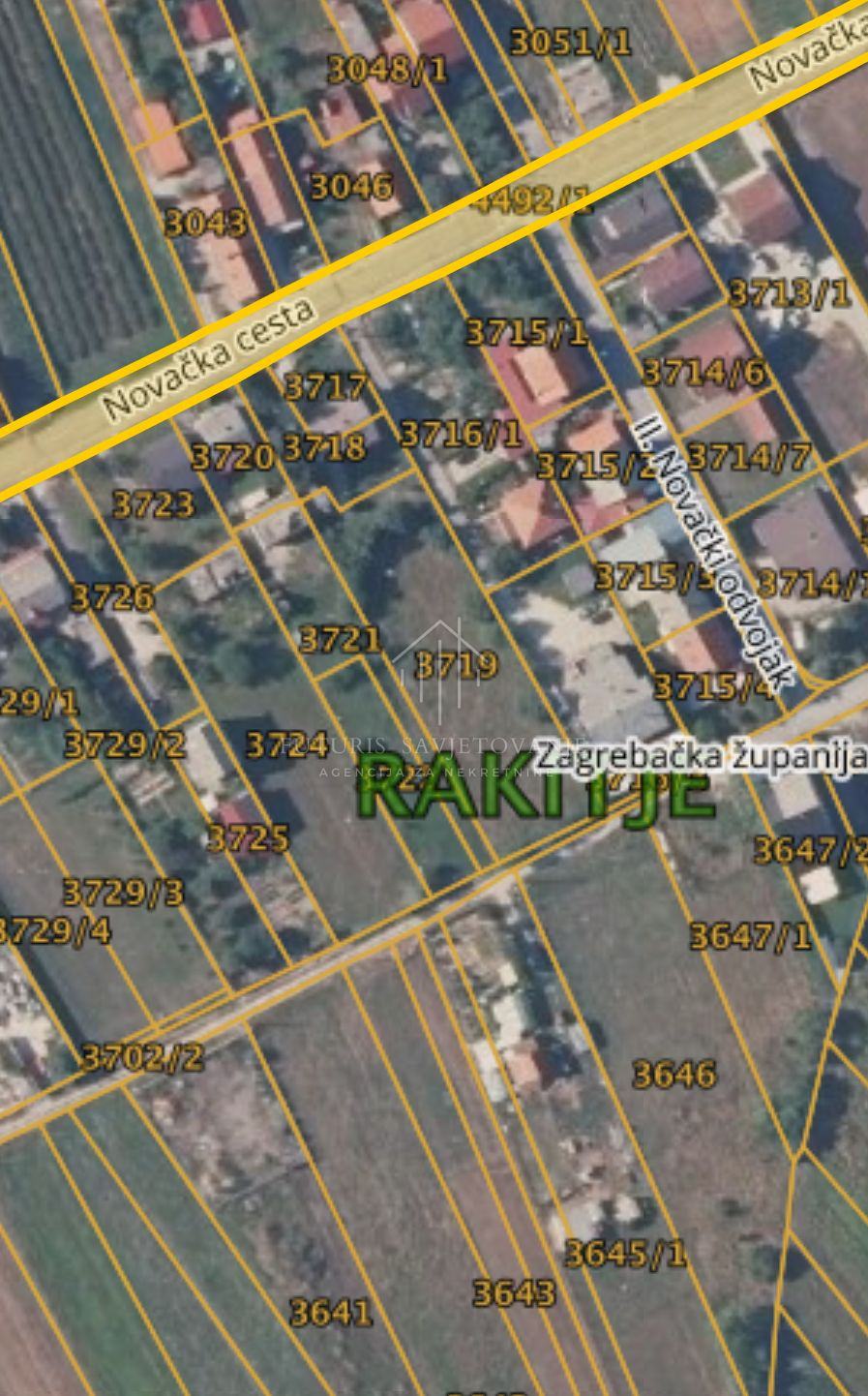 Sveta Nedelja, Rakitje građevinsko zemljište 1990 m2!