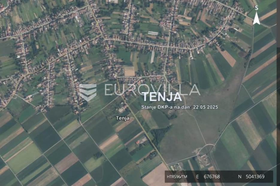 Tenja, Velika Bara, četiri zemljišta površine 480 m2