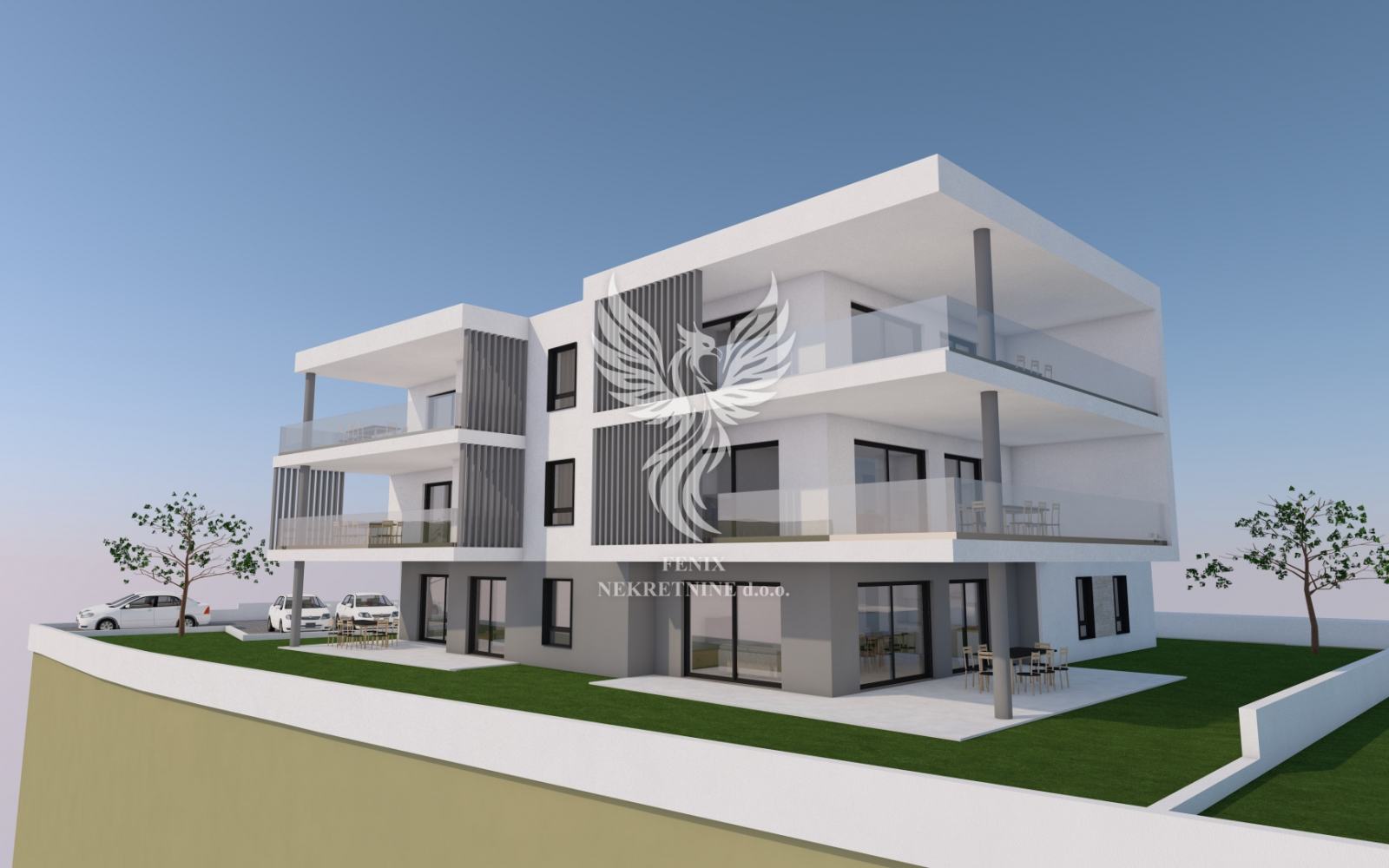 TRIBUNJ, NOVOGRADNJA, OLIČAN 2S + DB STAN, ATRAKTIVNA LOKACIJA (prodaja)