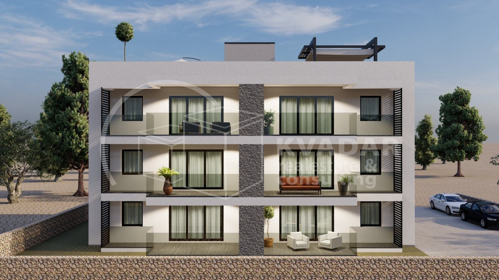 TURANJ / LUKSUZAN STAN / 70 m2 + VRT 70 m2 / NOVOGRADNJA ! (prodaja)