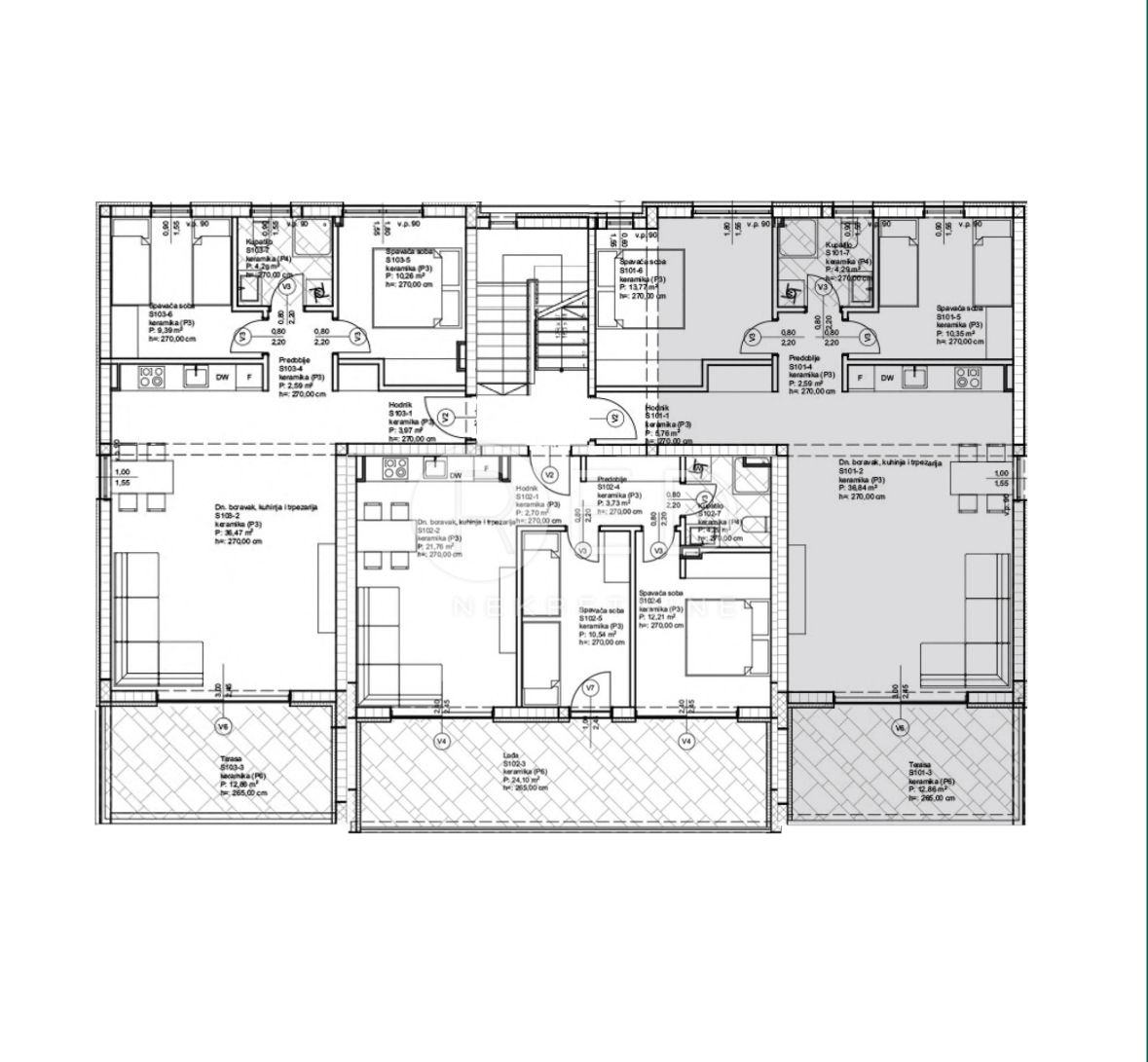 VILLA ESTERA DVOSOBNI STAN 82.55 m2 U PRIVLACI KOD ZADRA (prodaja)