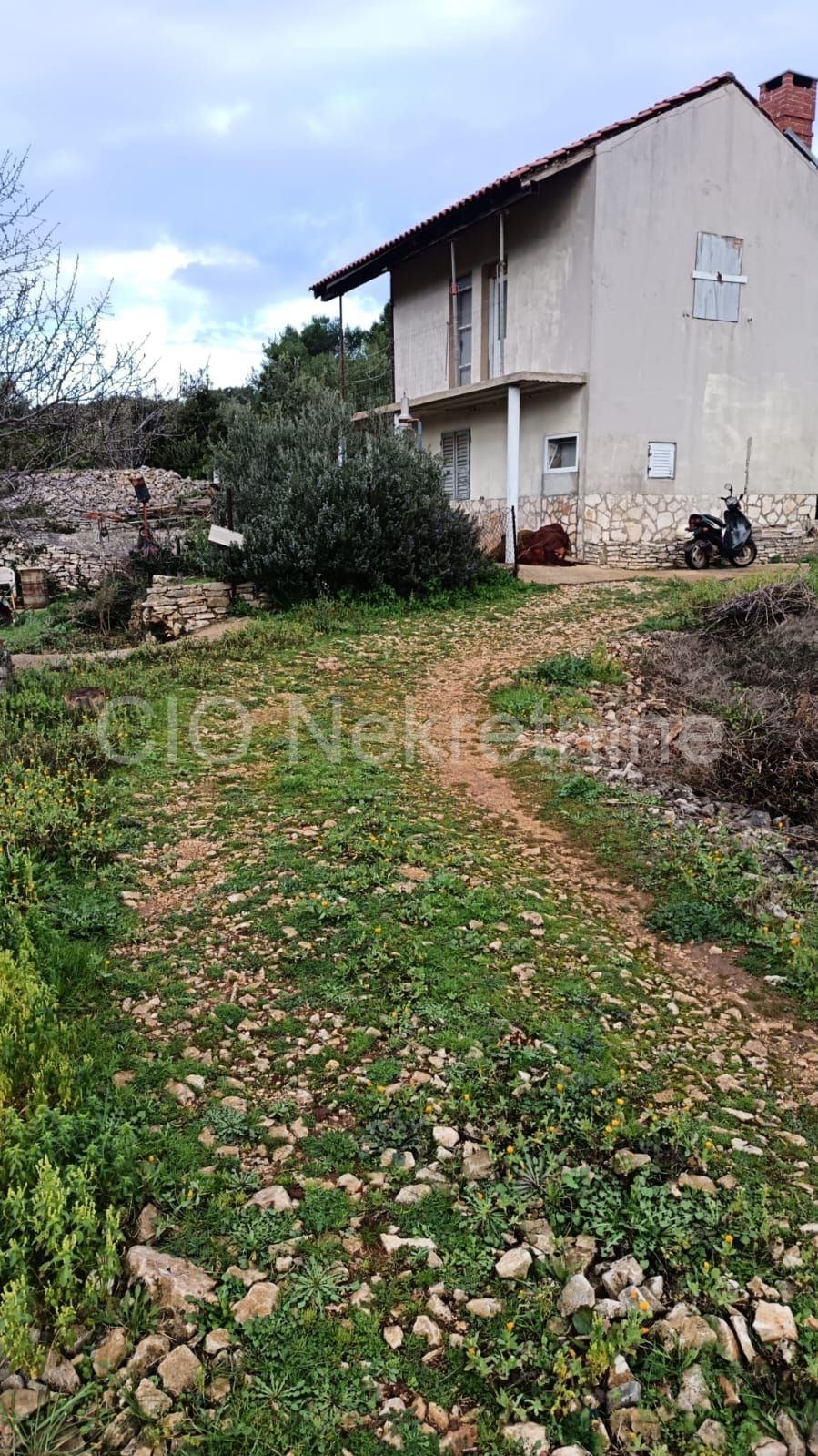 Vis, Samostojeća kuća, vinograd, voćnjak, 4760 m2, prodaja (prodaja)