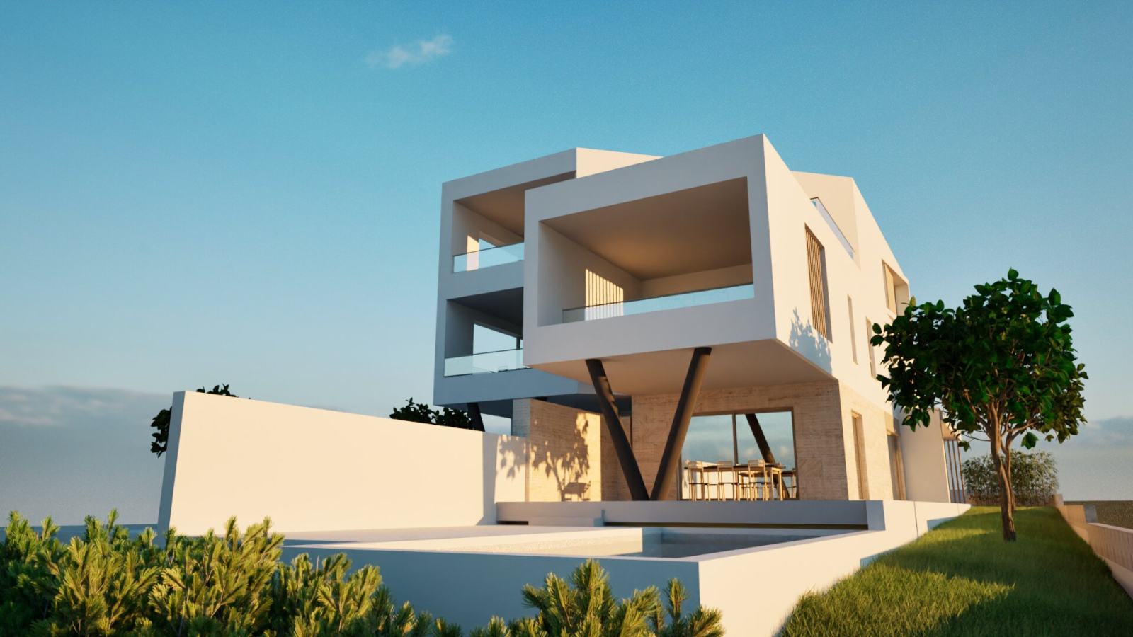 Vodice - Dvoetažni stan S1 s bazenom i vrtom (prodaja)