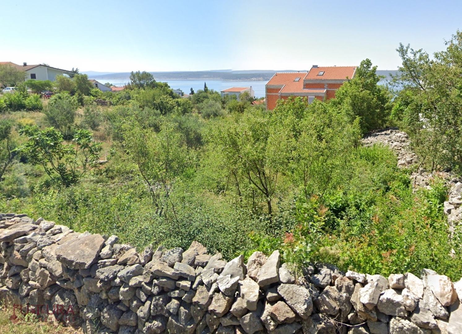 ZADAR - MASLENICA, GRAĐ.ZEMLJIŠTE 879 M2, PRODAJA, POGLED NA MORE, LOK