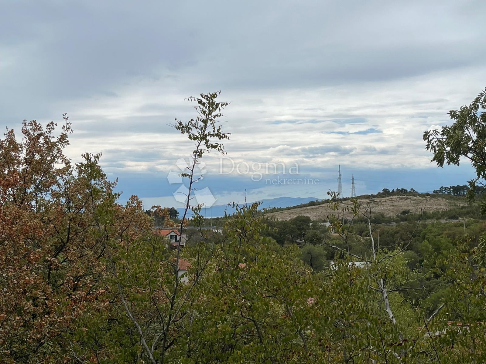 Zemljište Hreljin sa pogledom na more