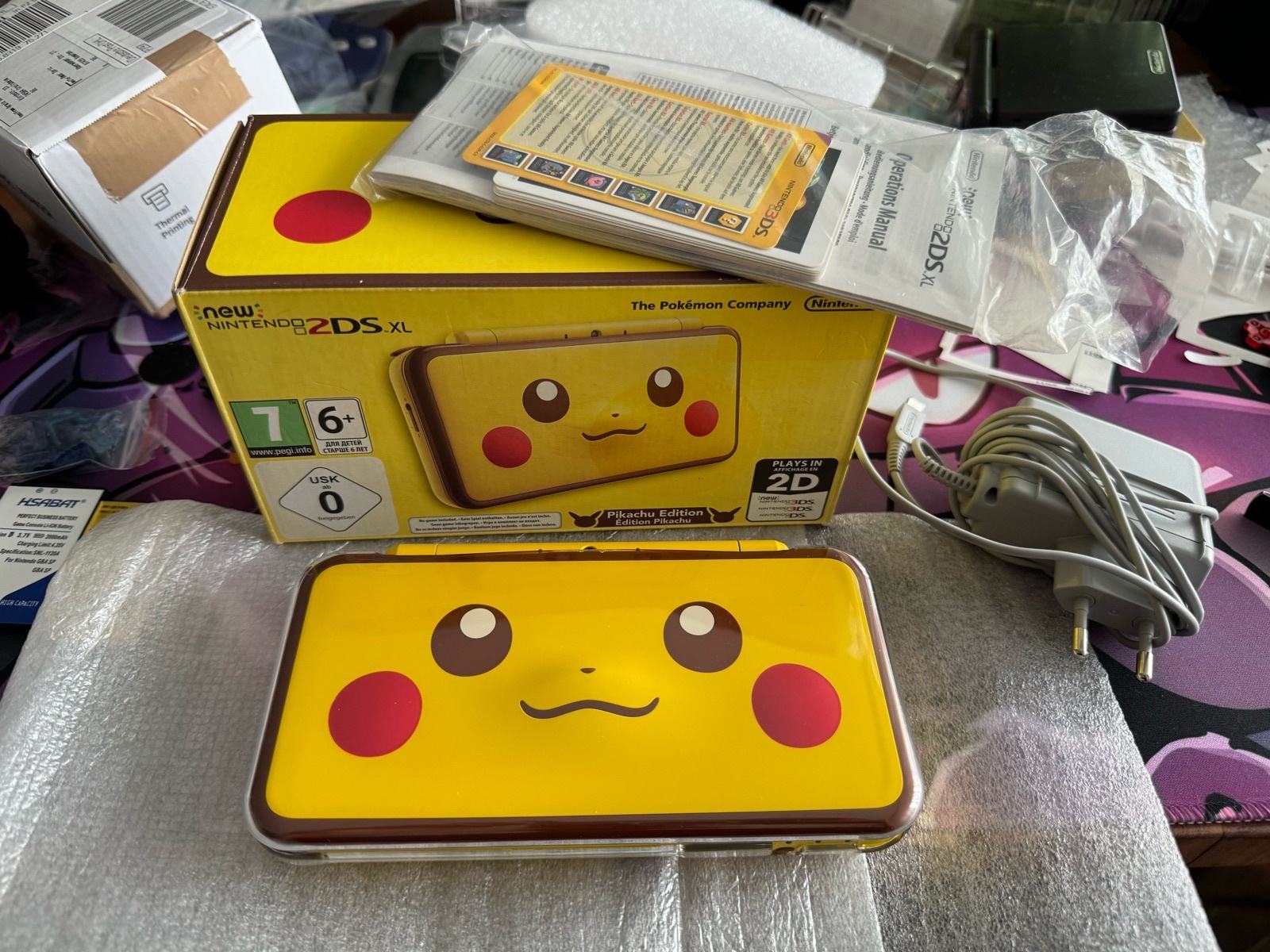New Nintendo 2ds XL Pikachu