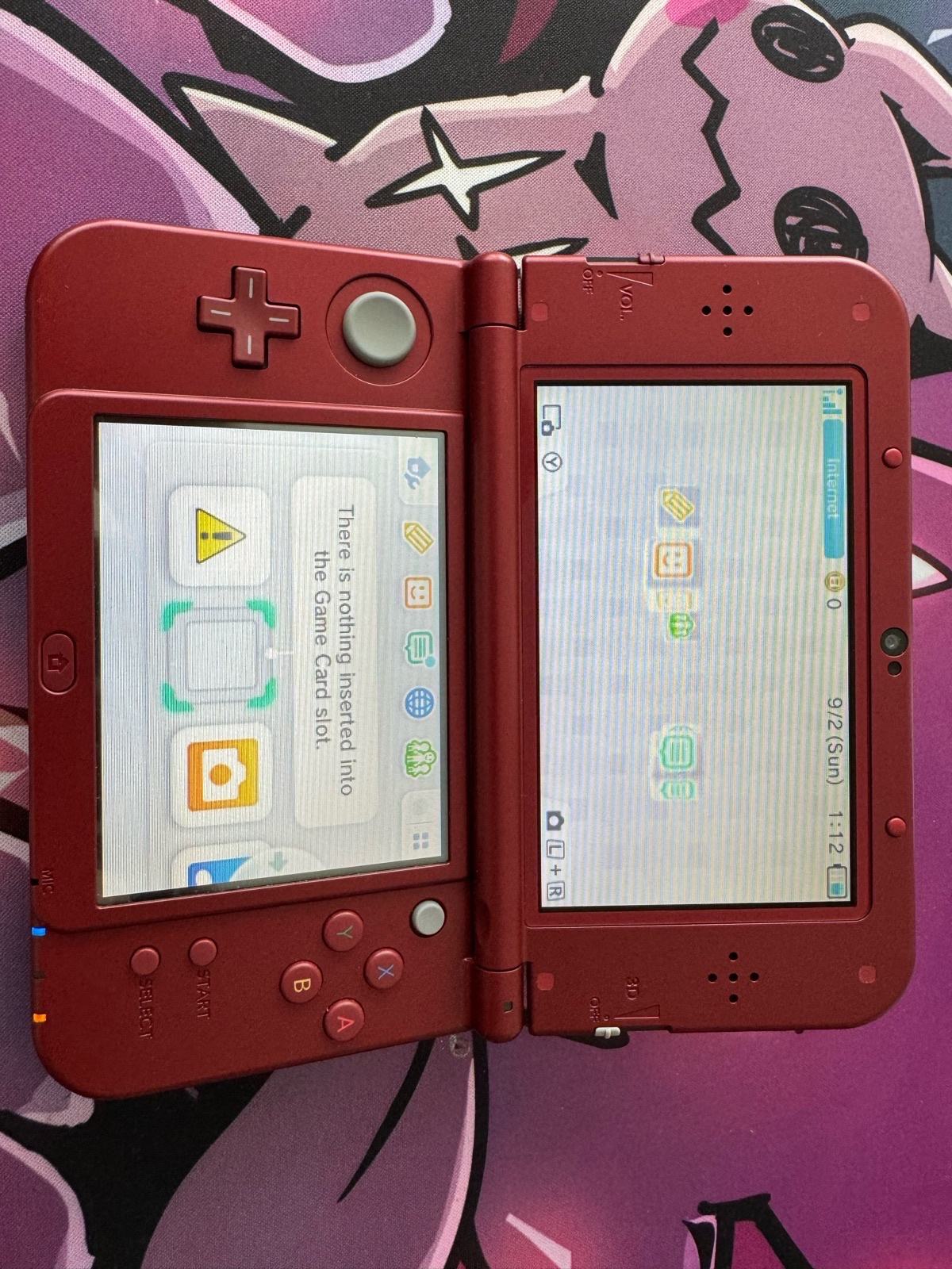 New Nintendo 3ds XL Red