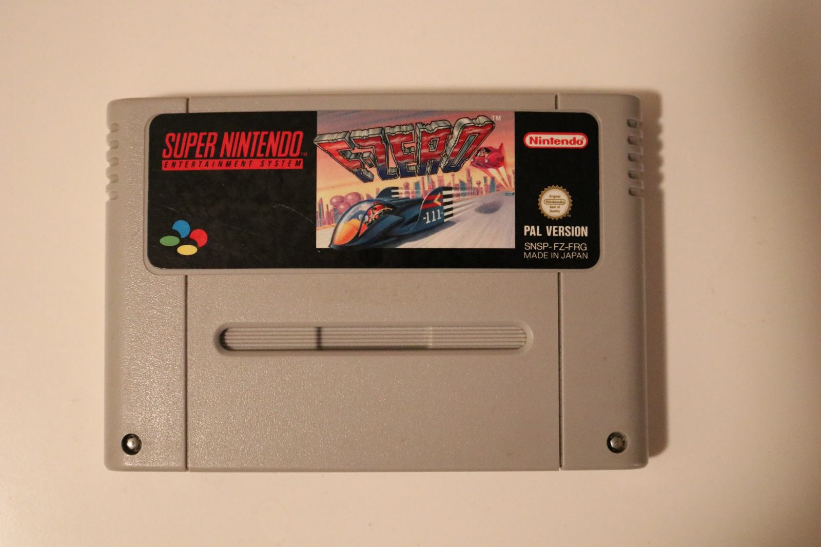 F-Zero SNES Super Nintendo