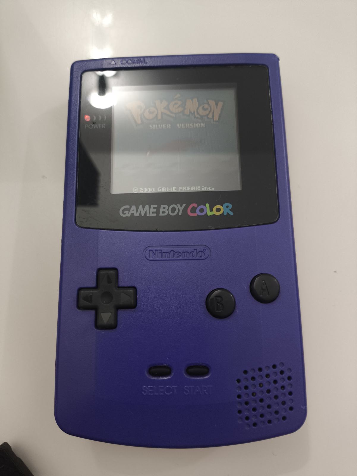 Gameboy Color + Pokemon Silver