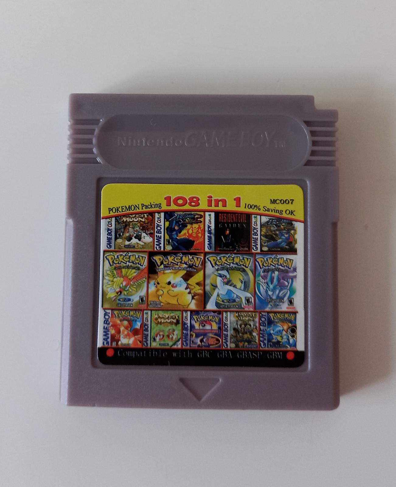 Gameboy multicart 108in1