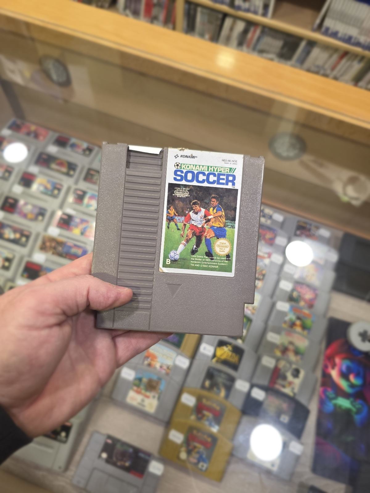 Konami Hyper Soccer NES