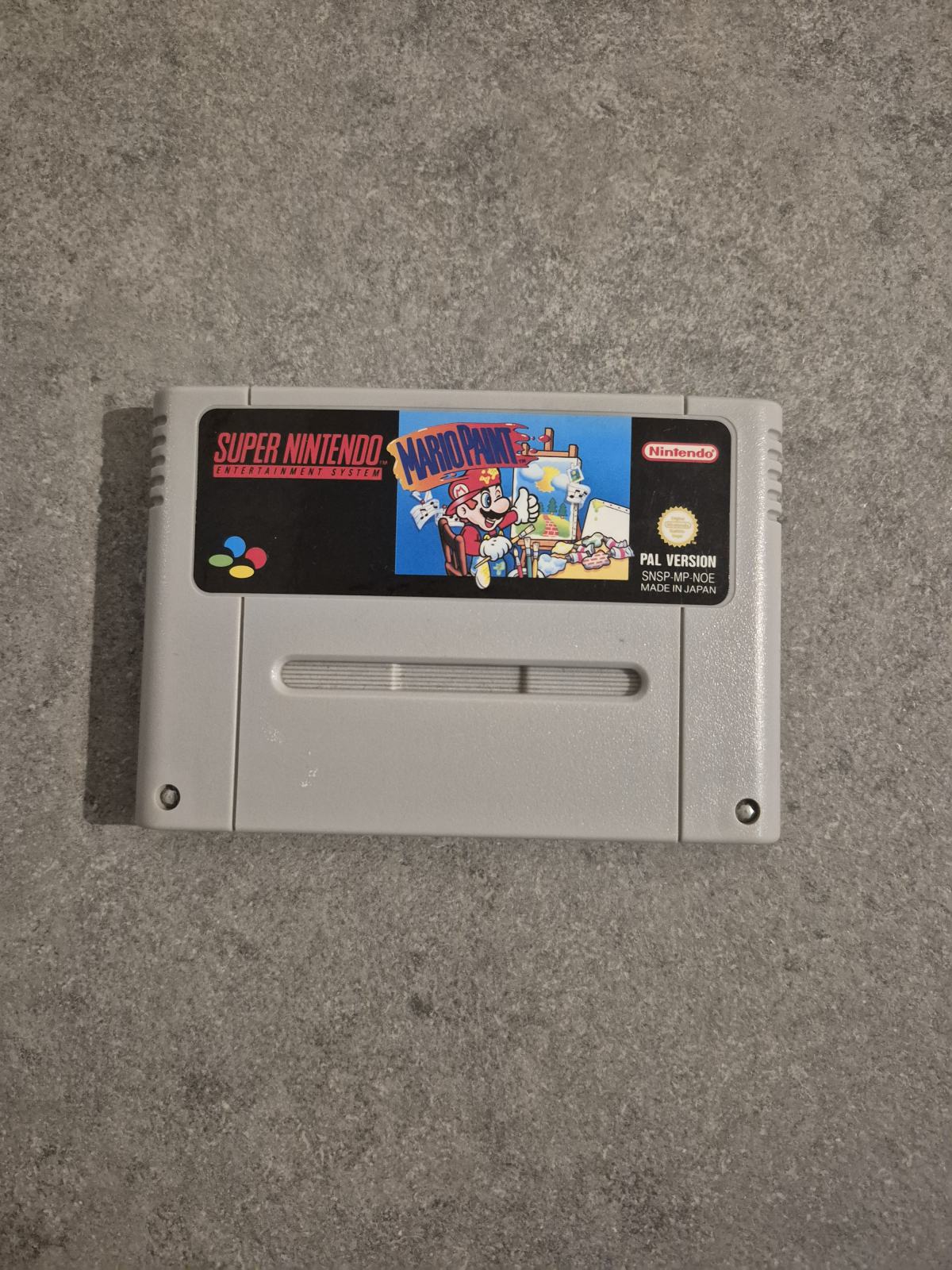 MARIO PAINT - SUPER NINTENDO IGRA