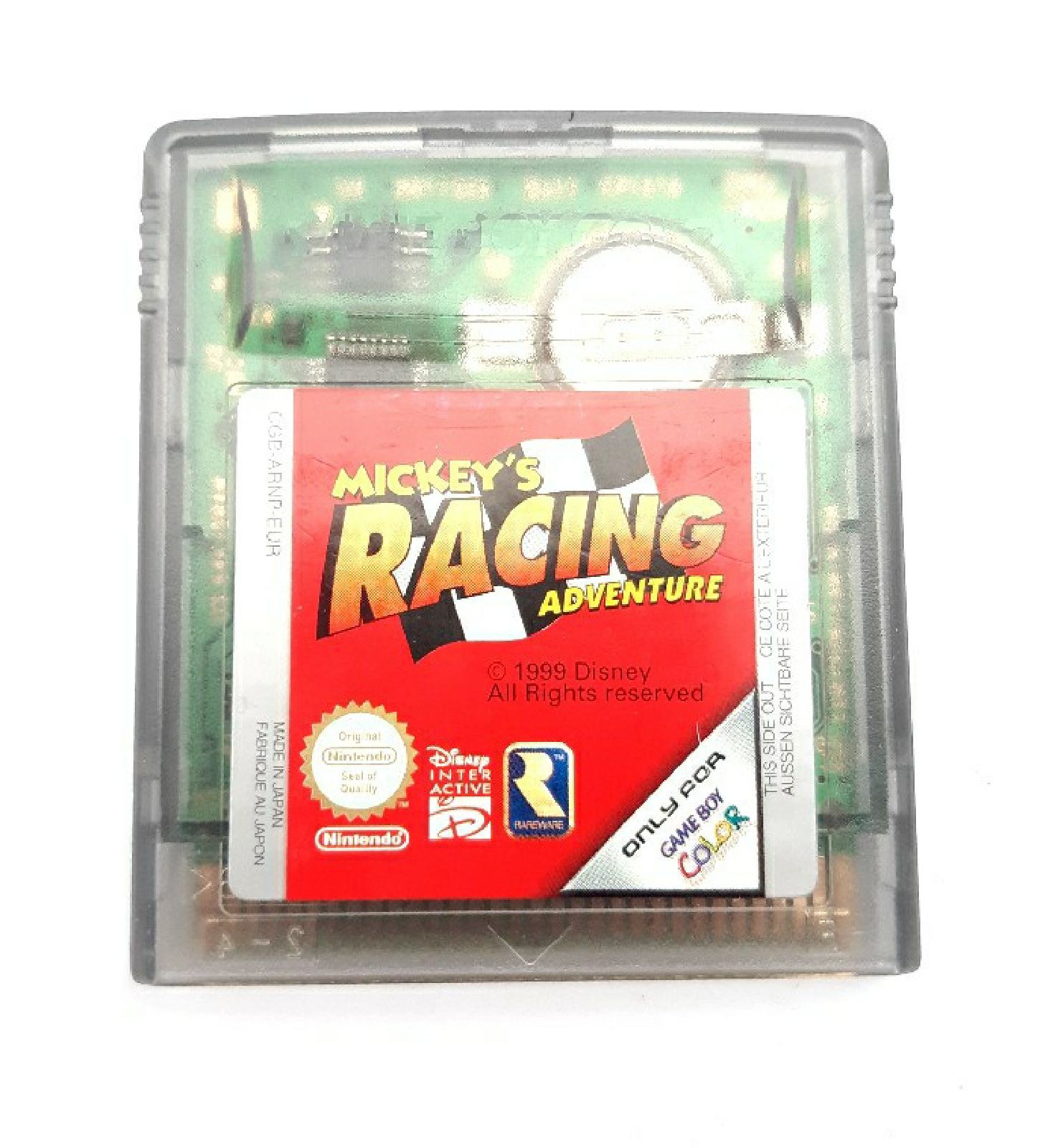 Mickeys Racing Adventure Nintendo Gameboy color, GBC, GBA
