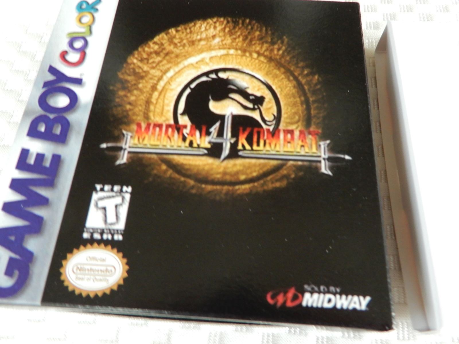 Mortal Kombat 4 za Nintendo Gameboy Color GBC #1842