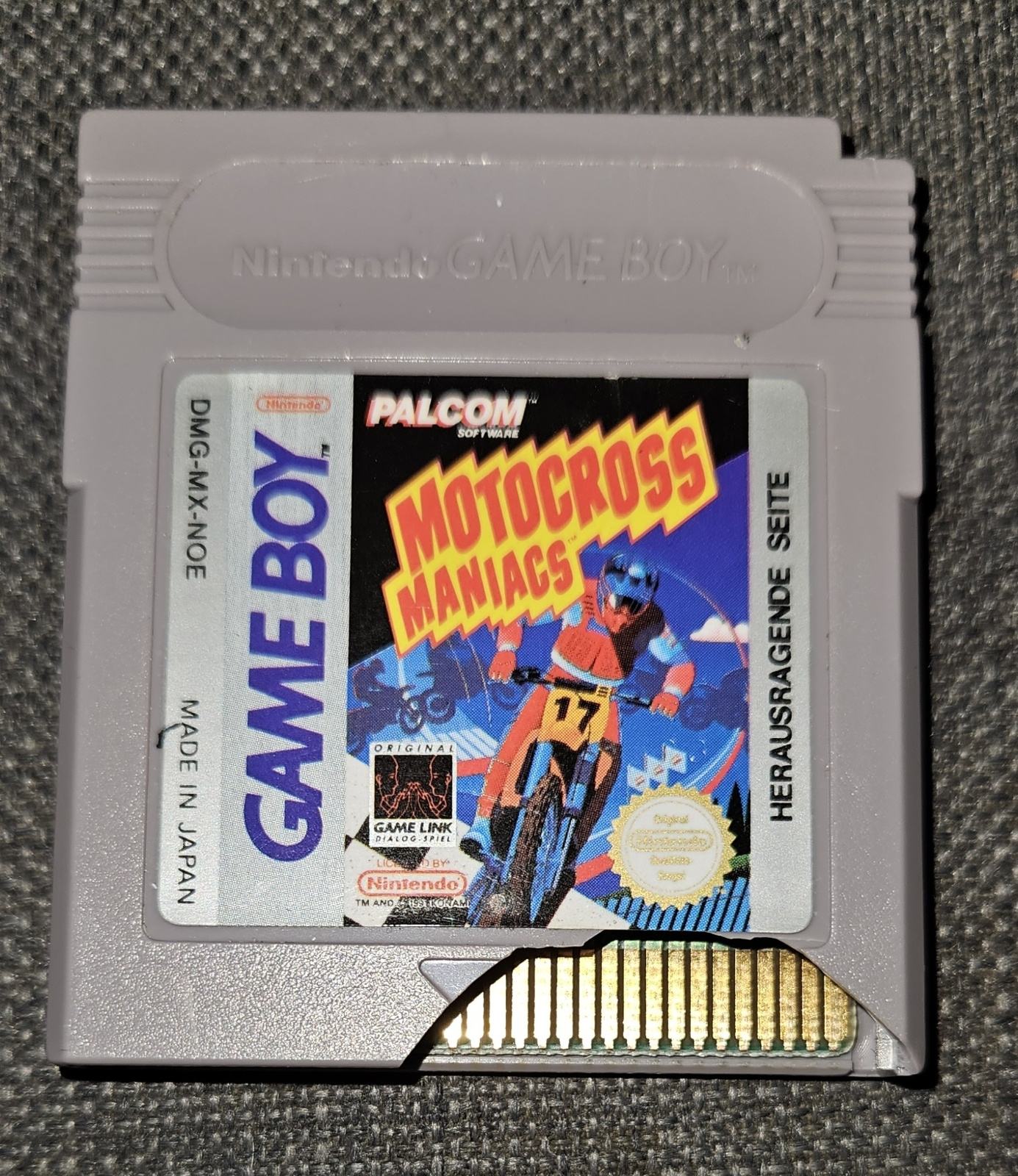 Motocross Maniacs Game Boy Nintendo