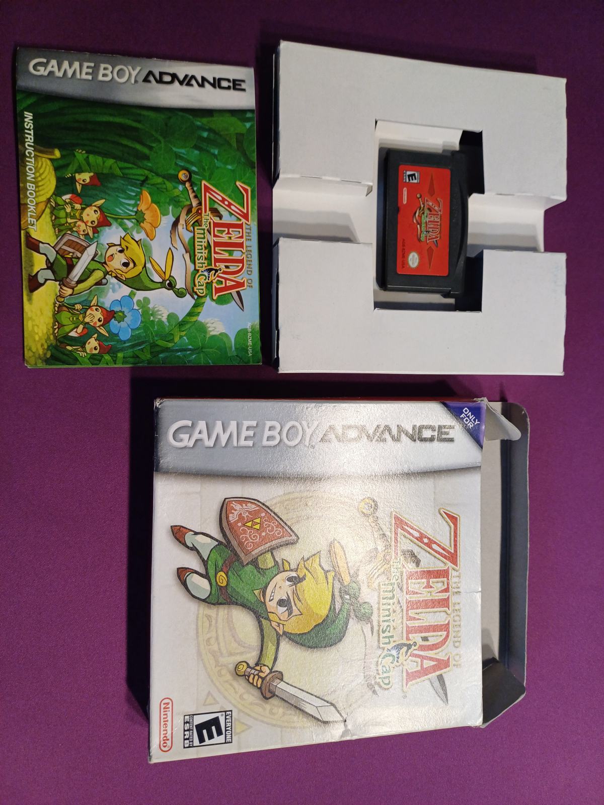 Nintedo Gameboy Zelda Minish Cap