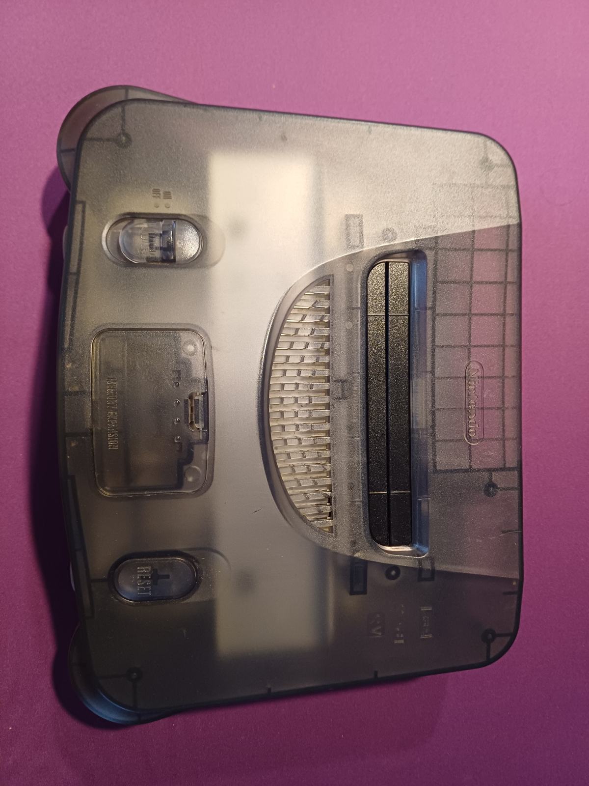 Nintendo 64 smoke gray