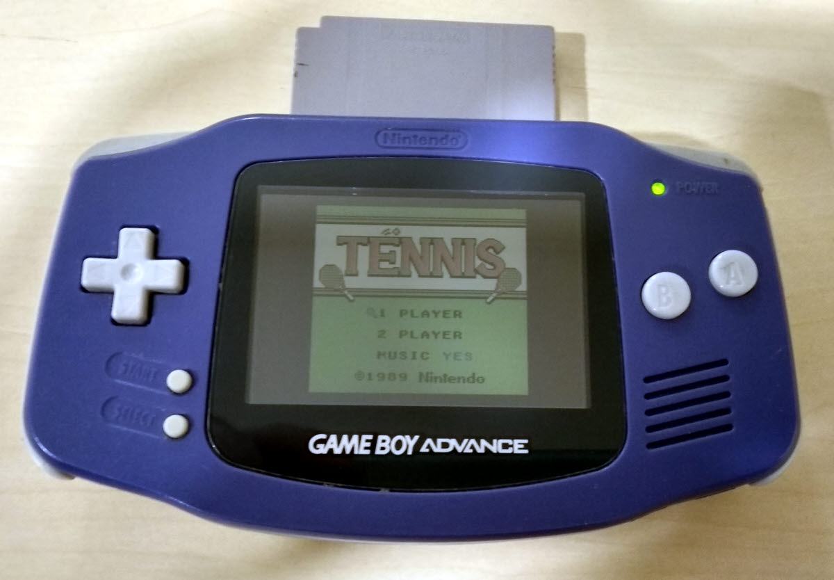 Nintendo Game Boy Advance GBA Gameboy konzola purple
