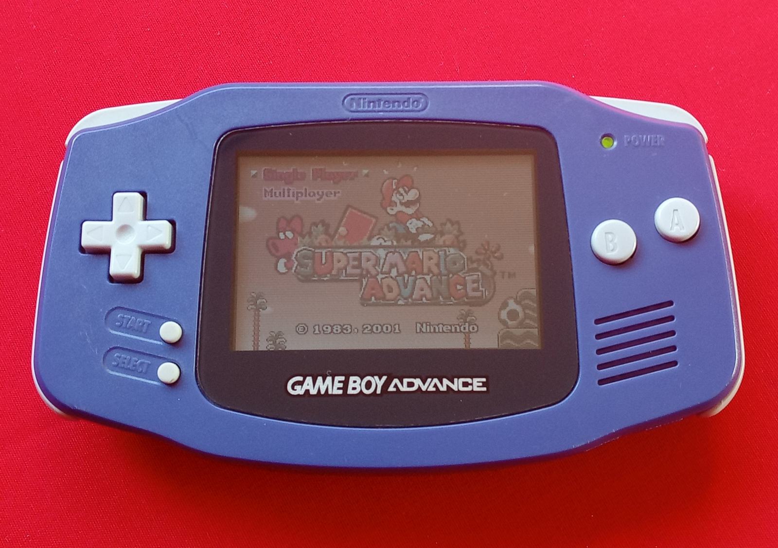 Nintendo Game Boy Advance (GBA) Purple konzola