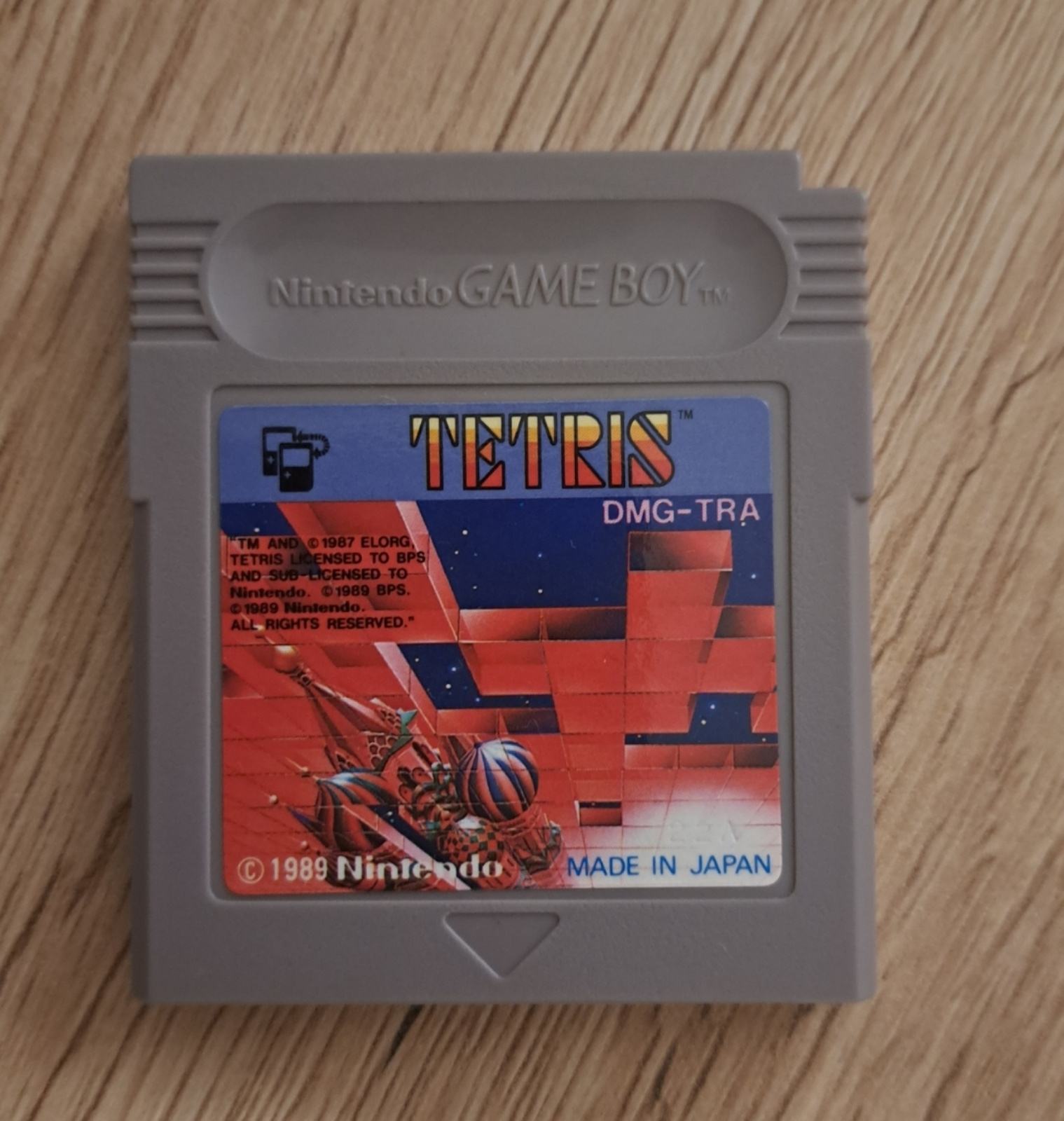 Nintendo Gameboy igra:Tetris
