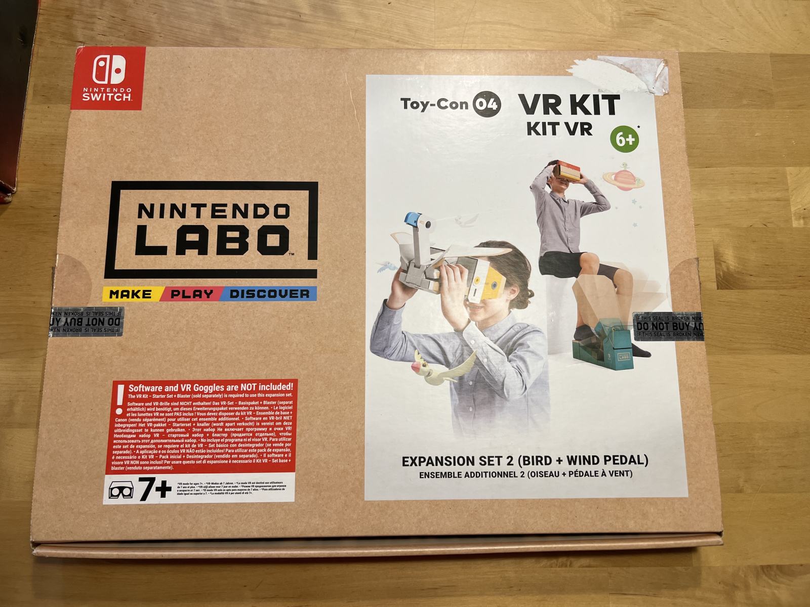 Nintendo Labo Toy-Con 04 VR EXPANSION SET 2 (BIRD + WIND PEDAL)