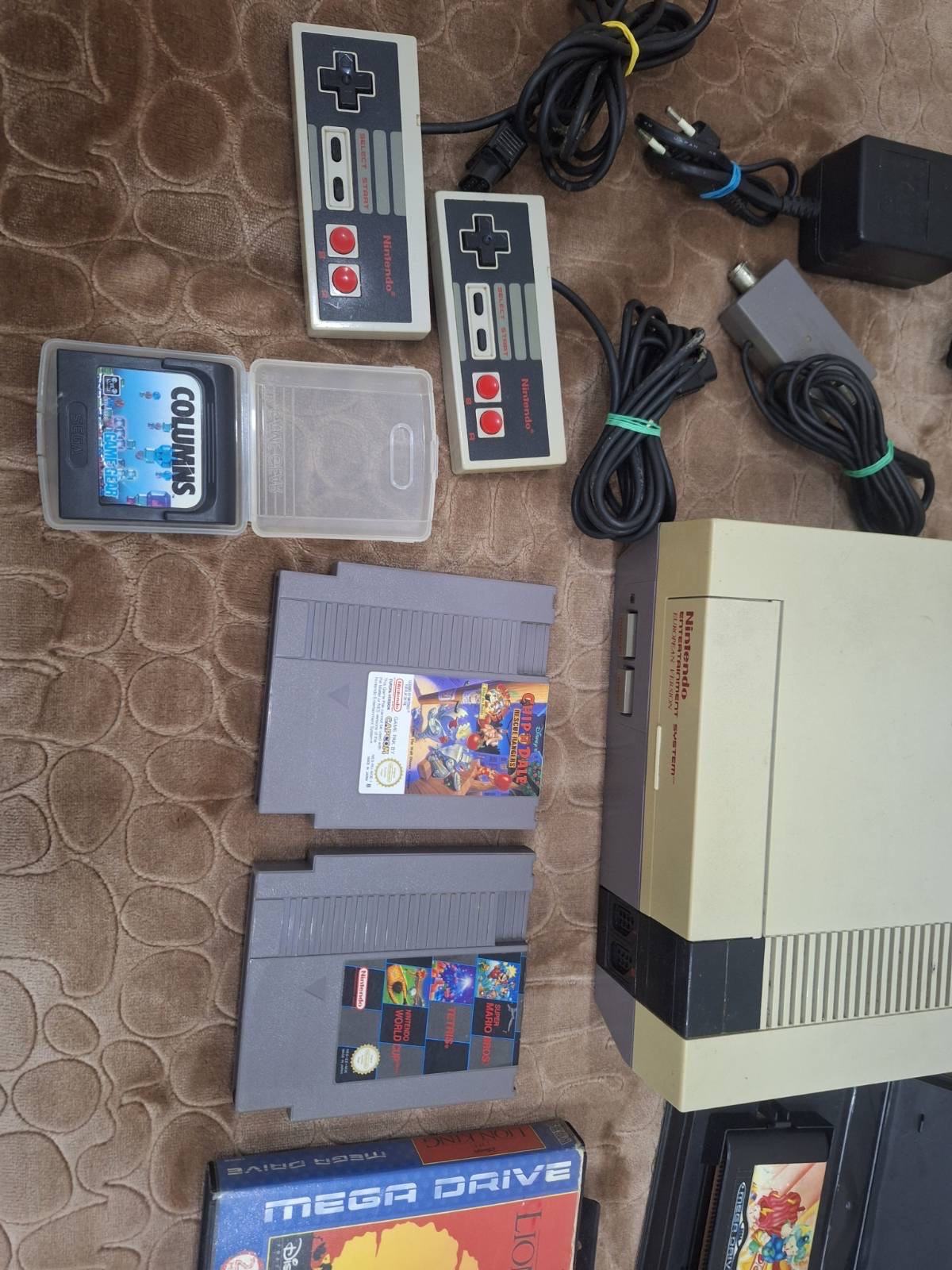 Nintendo NES I Sega igre