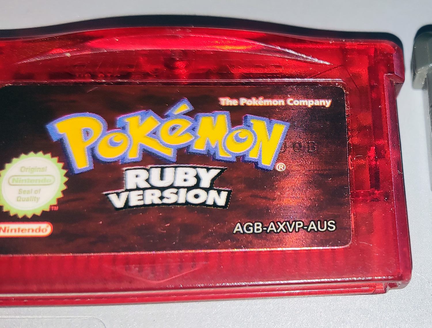 Nintendo Game Boy Advance SP igra : Pokemon Ruby original AUS PAL GBA