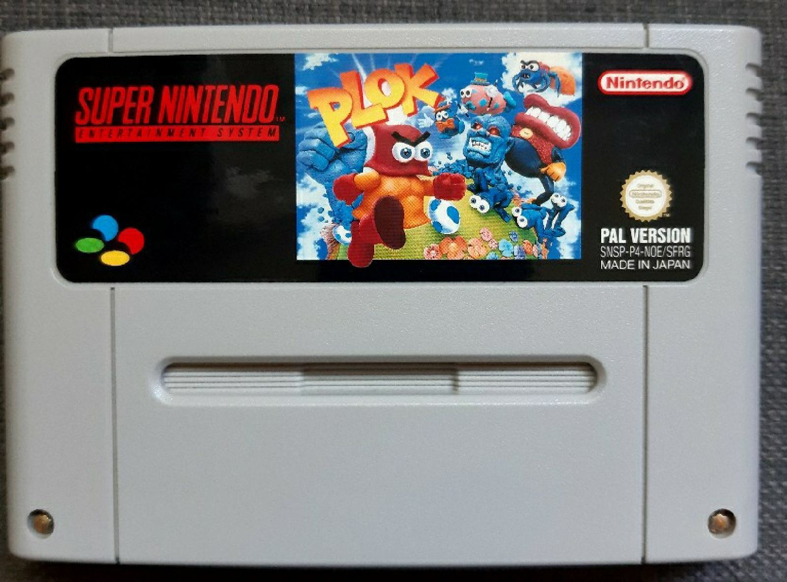 Plok Super Nintendo / SNES