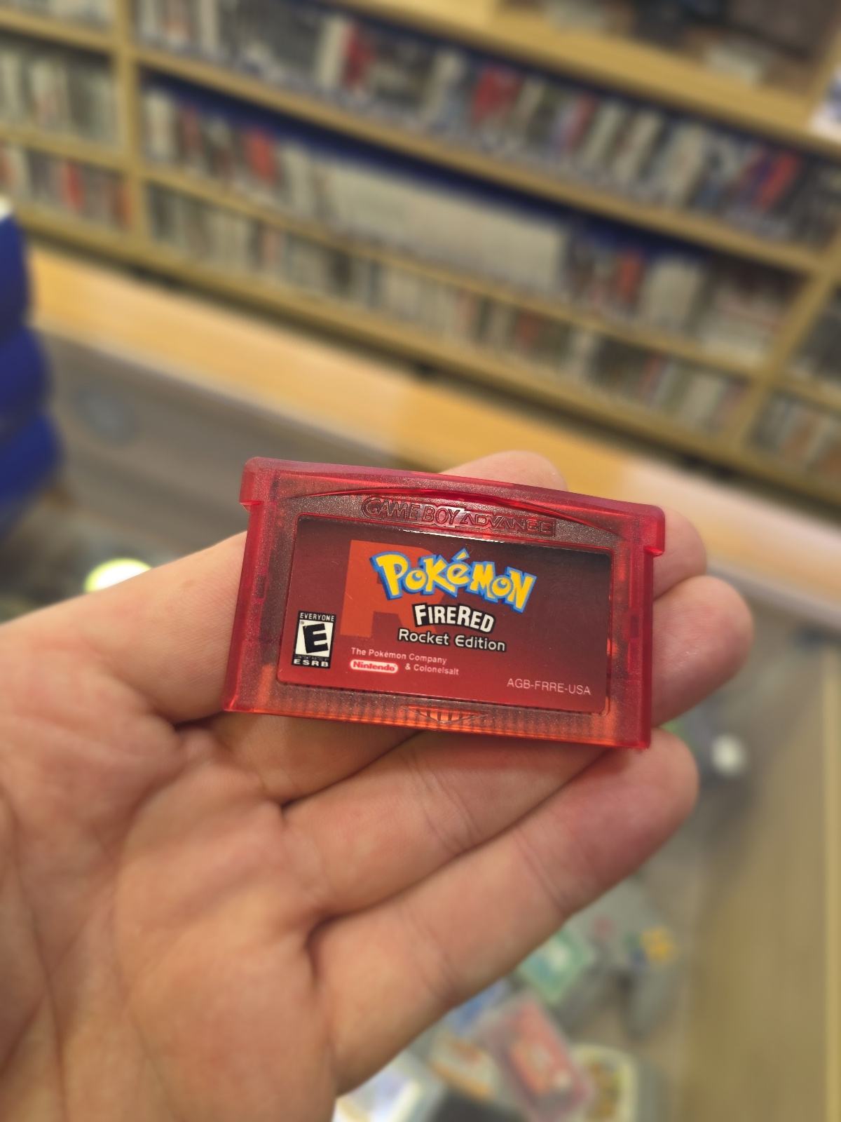 Pokemon FireRed Rocket Edition GBA