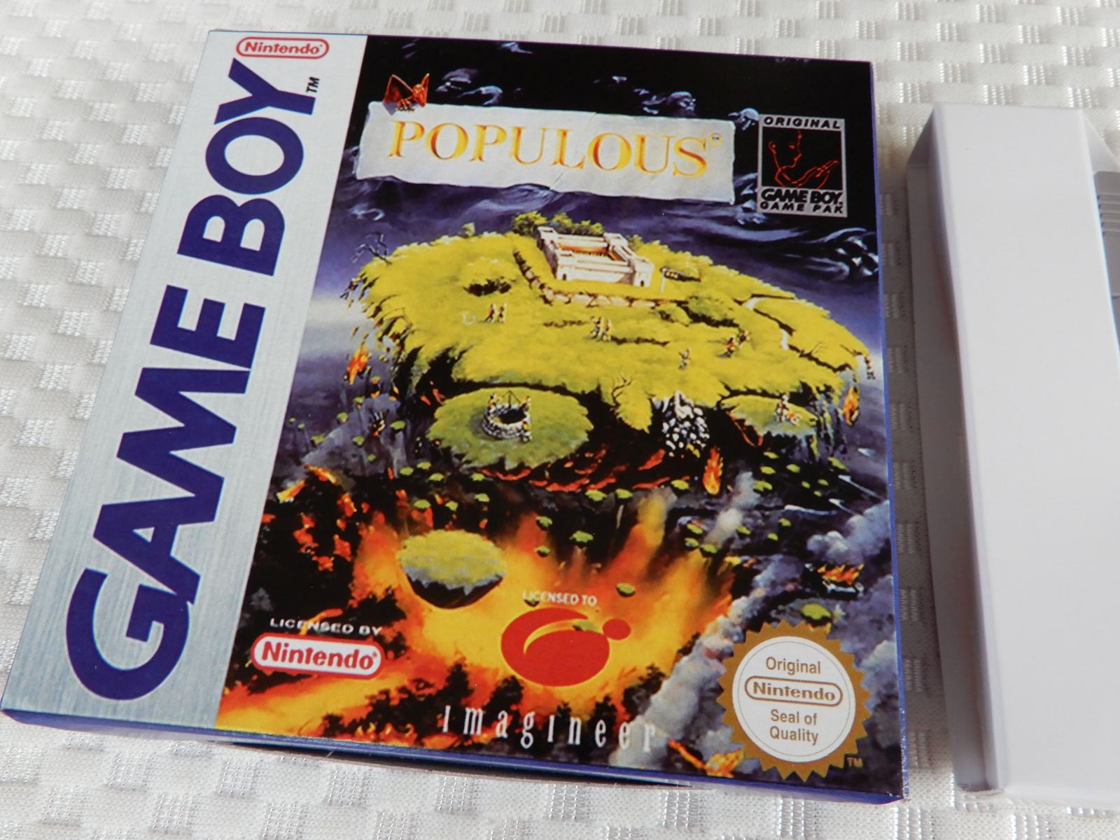 Populous za Nintendo Gameboy GB #1840
