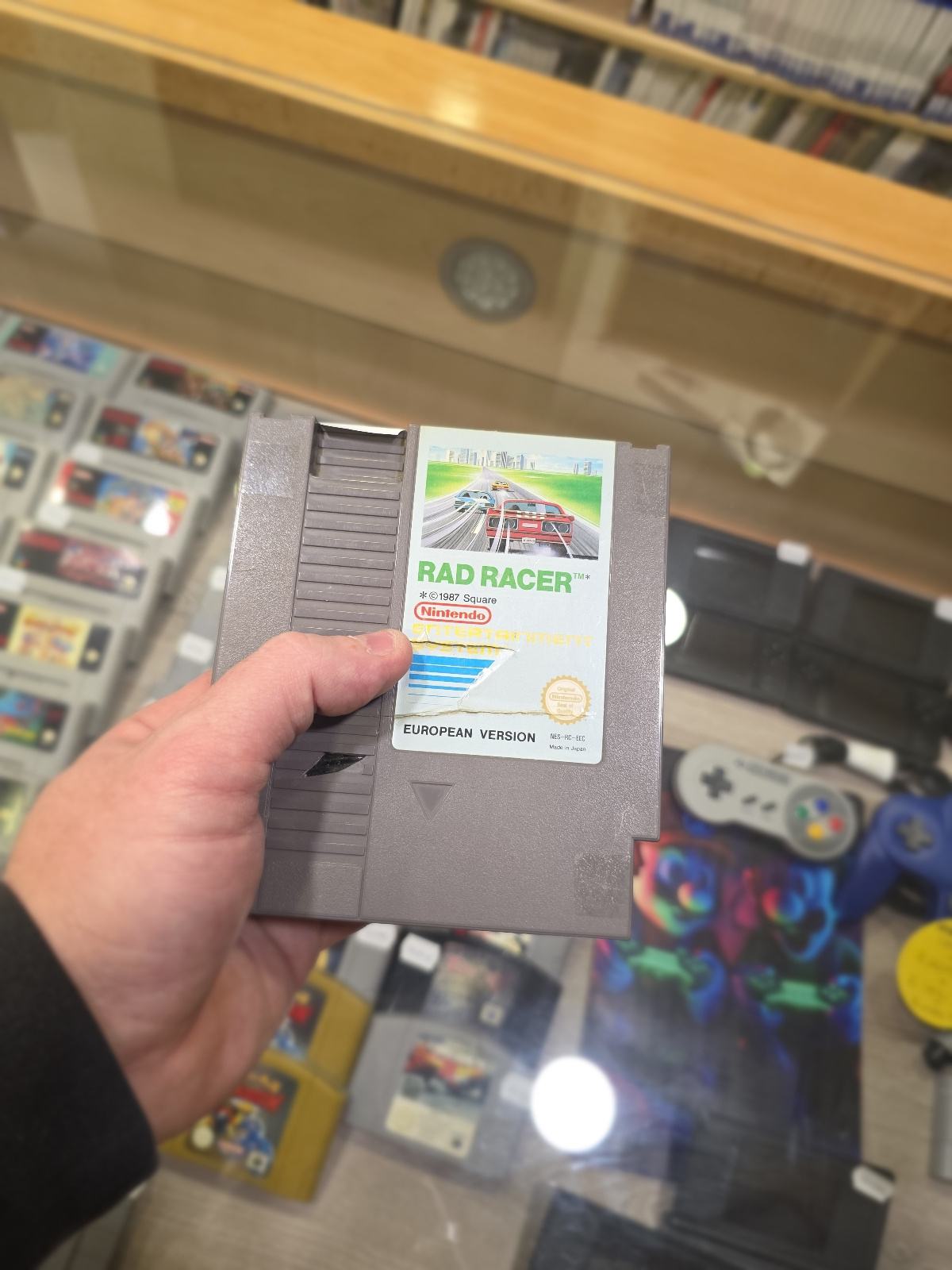 Rad Racer NES