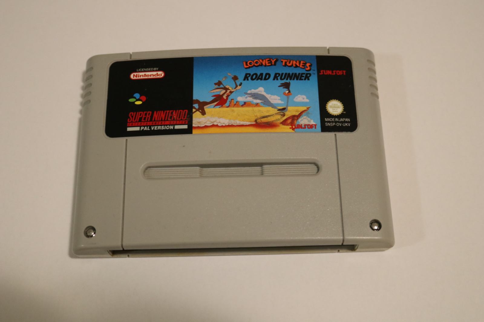 Road Runner - Looney Tunes - SNES - Super Nintendo