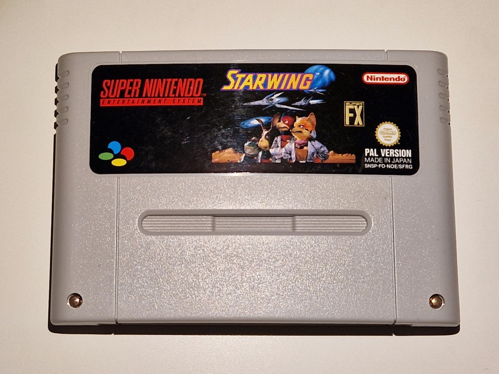 Starwing (Starfox) SNES PAL na njemačkom