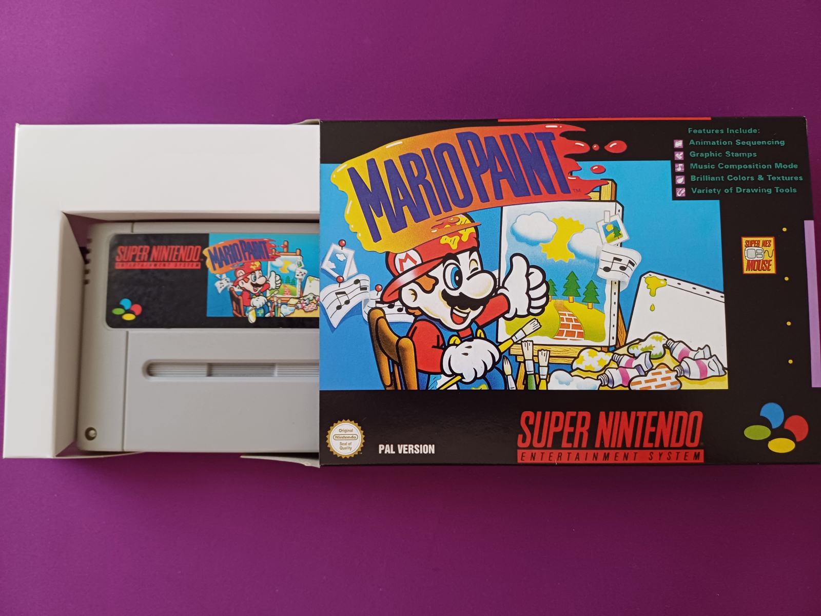 Super Nintendo - Mario Paint