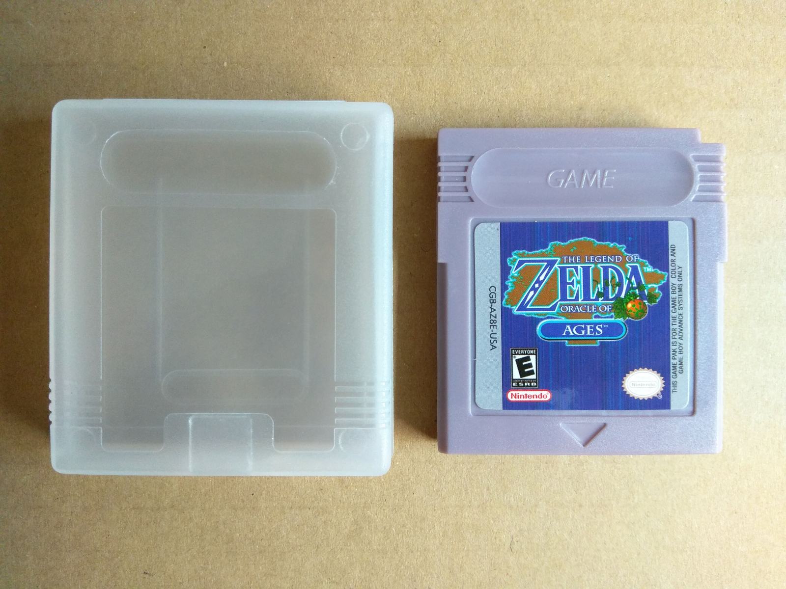 The Legend of Zelda Oracle of Ages za Nintendo Gameboy Color / Advance