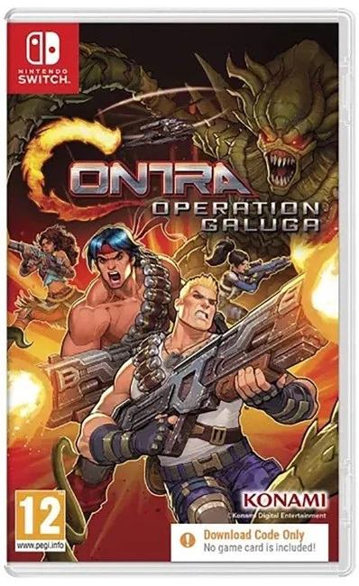 Contra Operation Galuga (Code in Box) (N)