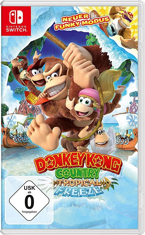DONKEY KONG COUNTRY TROPICAL FREEZE ZA SWITCH NOVO