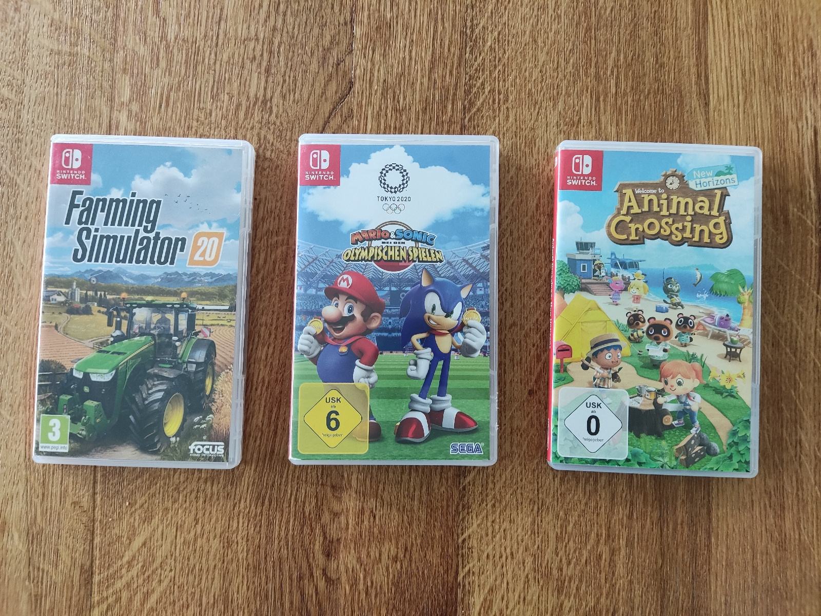 Igrice za Nintendo Switch - Farming Simulator I Mario i Sonic