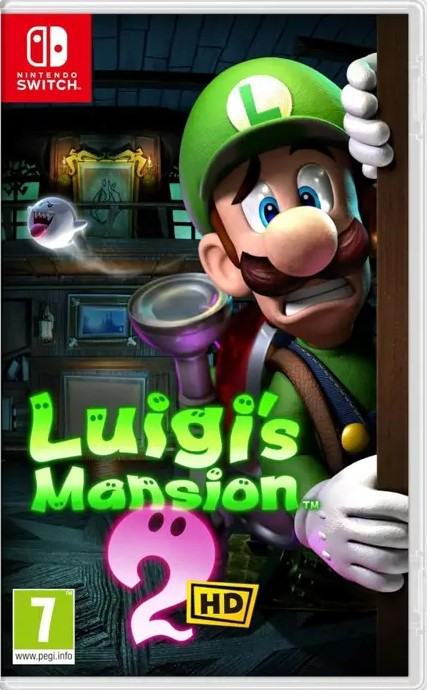 Luigis Mansion 2 HD igra za Nintendo Switch NOVA