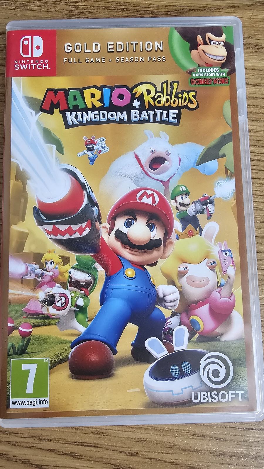 Mario+Rabbits gold edition