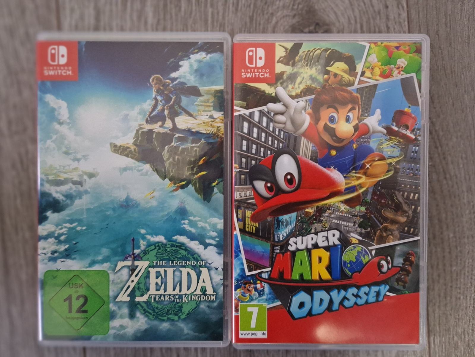 Mario i Zelda Nintendo Switch igre